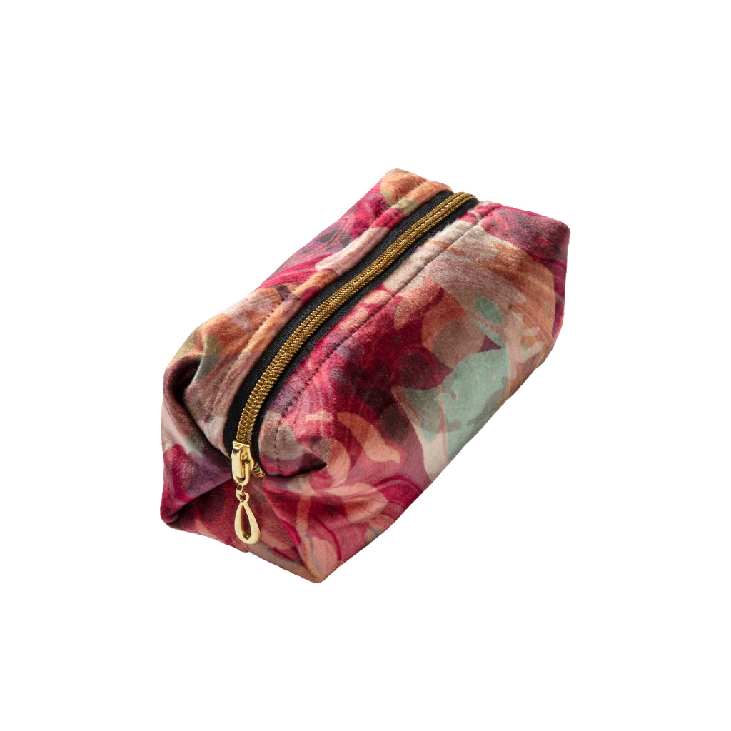 Autumn Rose Marbled Mini Pouch – susi-bellamy.com