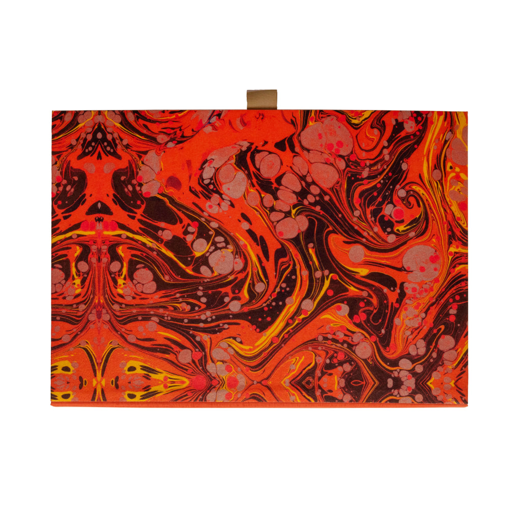 Carnelian Marbled Decorative Box File – susi-bellamy.com