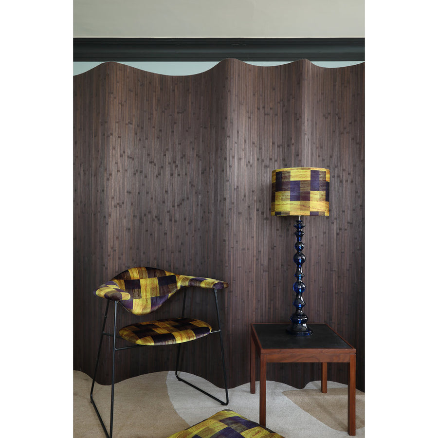 Indigo Chartreuse Parquet Velvet Fabric – susi-bellamy.com