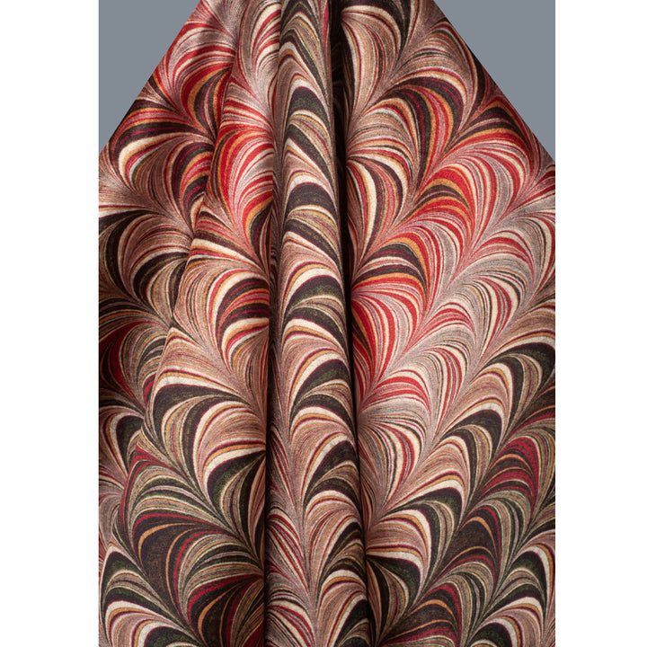 Autumn Wide Comb Velvet Fabric Susi