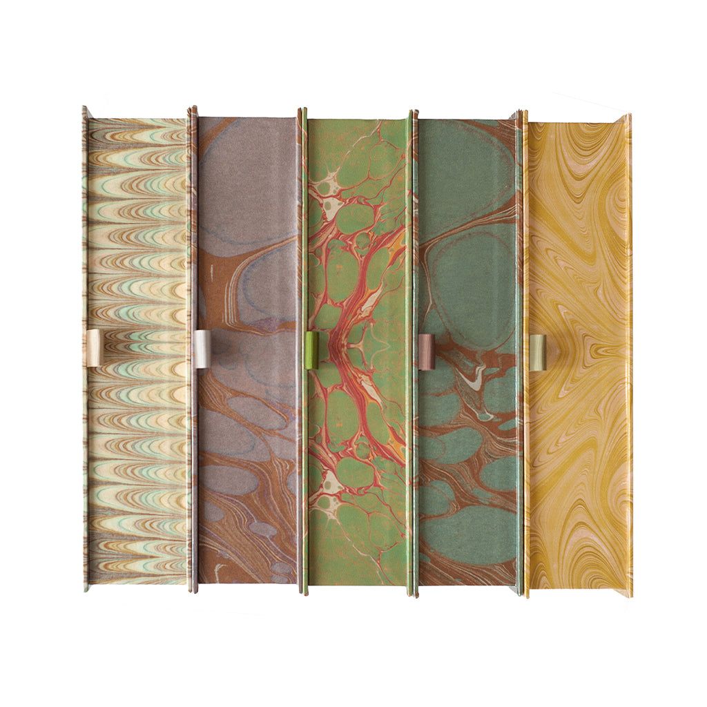 Sage Marbled Decorative A4 Box File – susi-bellamy.com